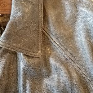 New River Sports | Jackets & Coats | Heavy Leather Warm Jacket New ...